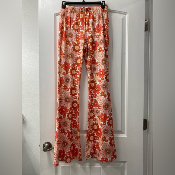 Unbranded | Pants & Jumpsuits | Flower Pants Cute For Pajama Pants Or ...